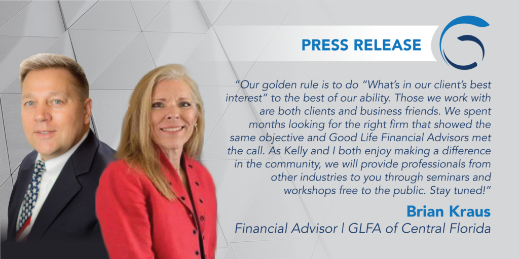 PRESS RELEASE | Brian Kraus & Kelly Connelly